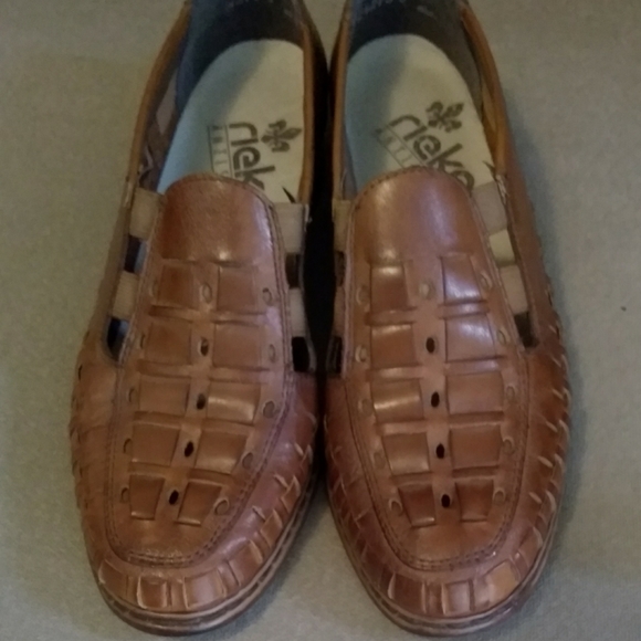 Rieker | Shoes | 7 Us 5 Uk Rieker Antistress Brown Slip On Leather ...